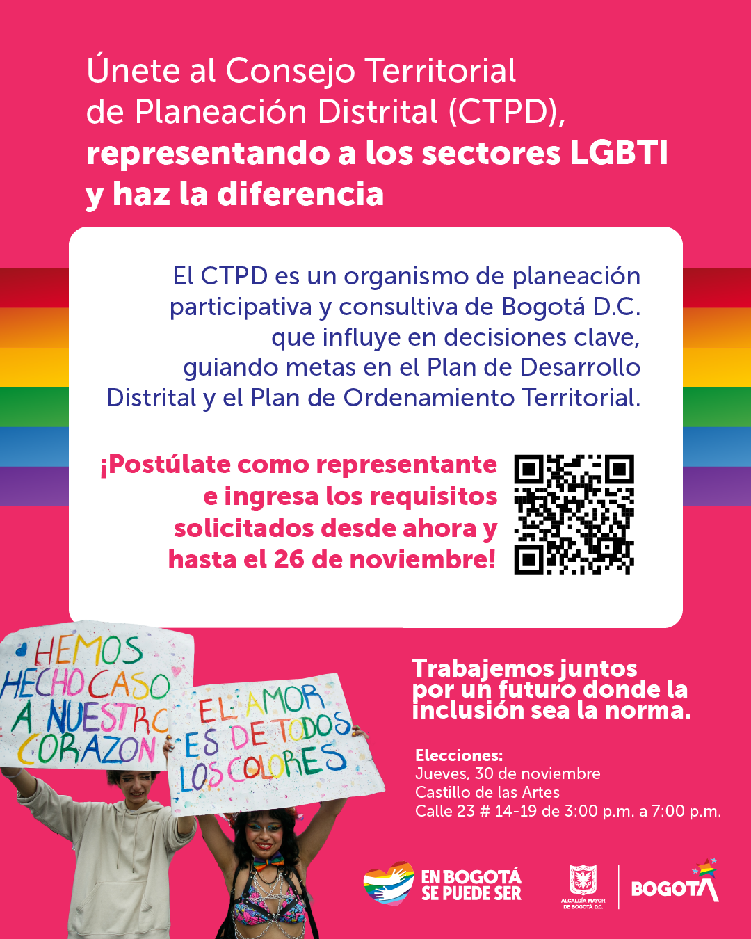 Elección LGBTI - Consejo Territorial de Planeación Distrital (CTPD ...